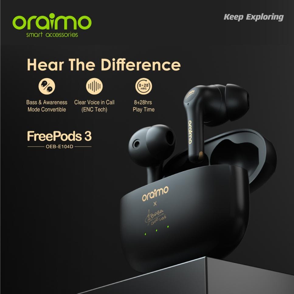 Oraimo FreePods 3 Comes With A First-Of-Its-Kind Feature | Zikoko!