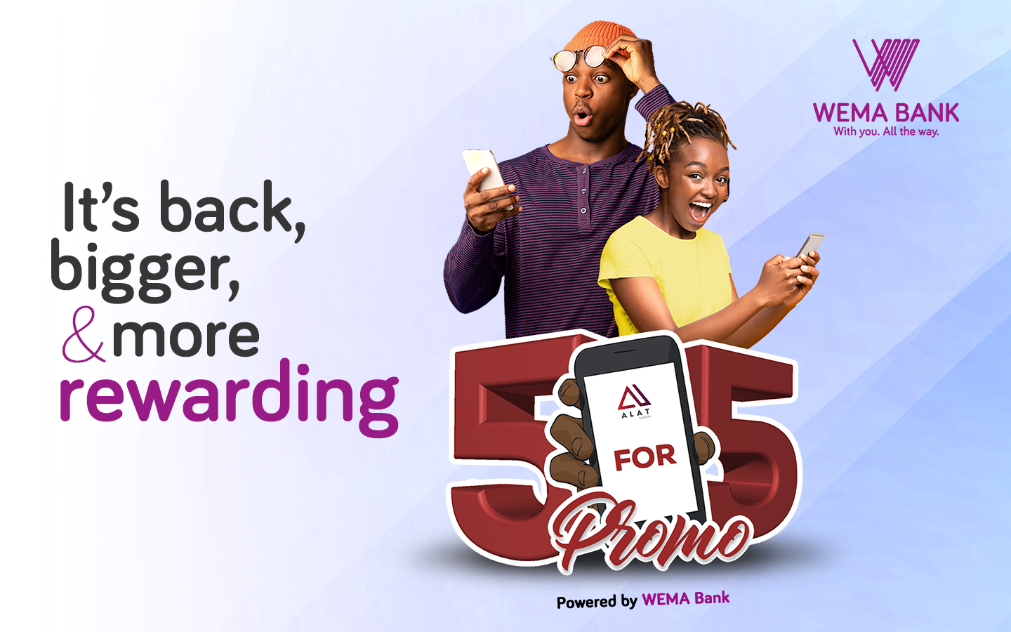 Wema Bank to Reward More Customers in Season 2 of the 5for5 Transact ...
