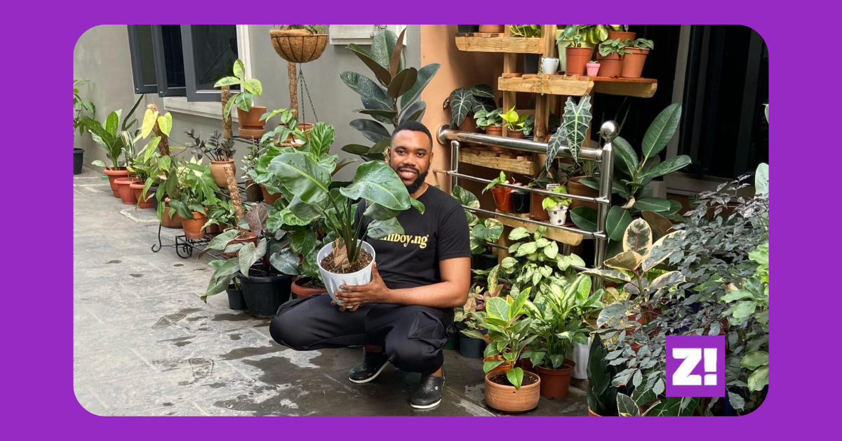 Creators Spotlight: Peer Pressure Got Plantboy into Gardening | Zikoko!