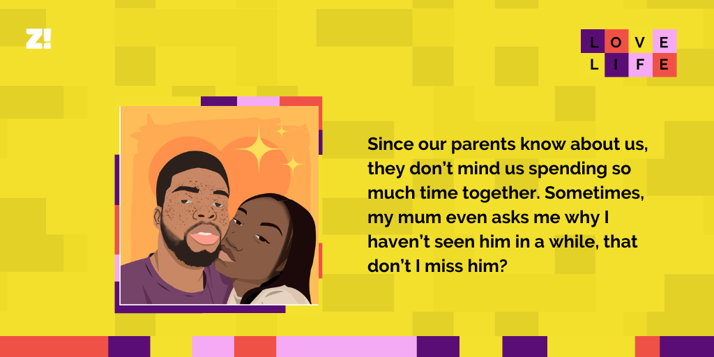 Love Life: Telling Our Parents Made Our Relationship Easy